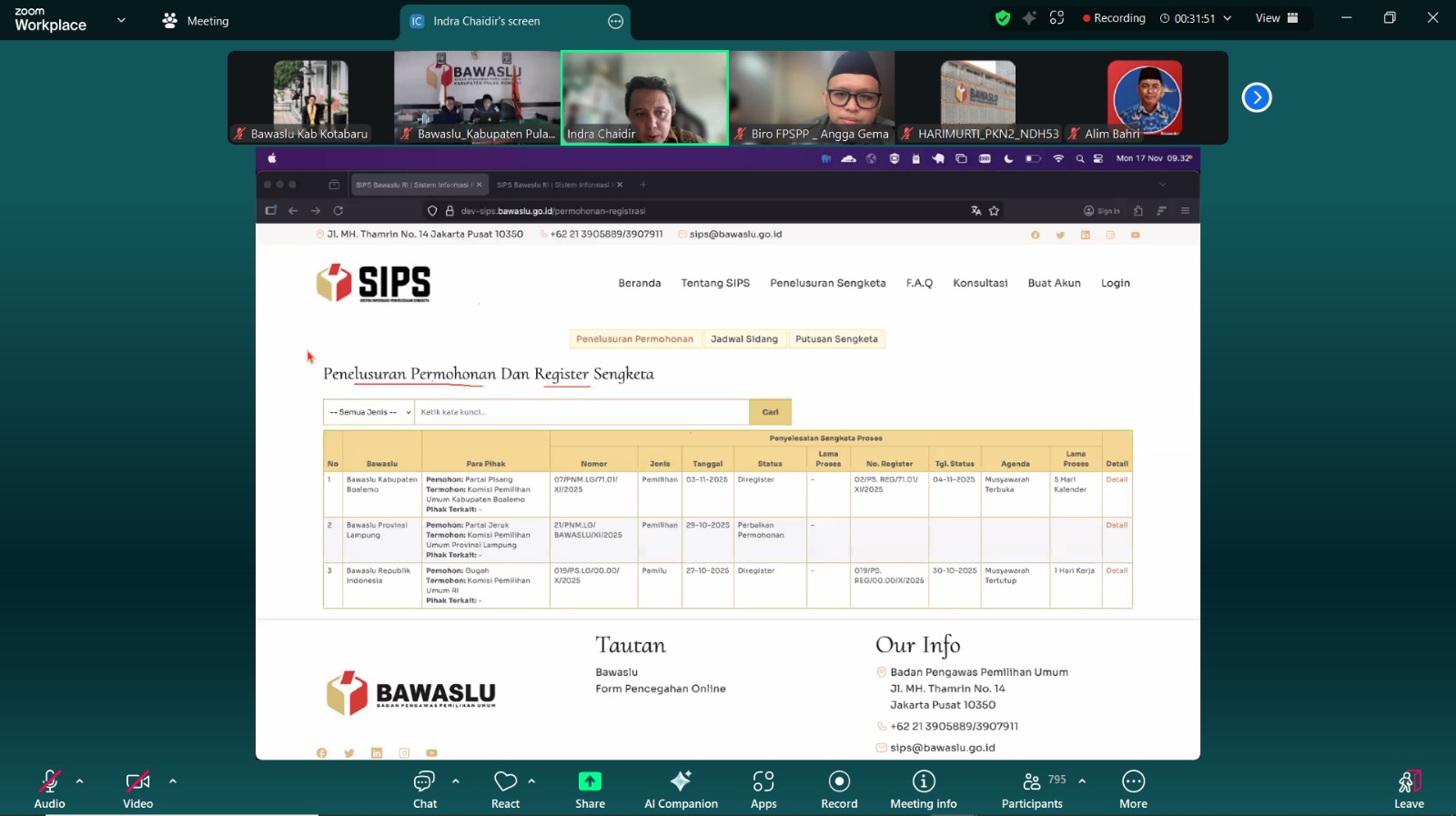 Bawaslu Kotabaru Ikuti Sosialisasi Fitur Baru SIPS untuk Tingkatkan ...